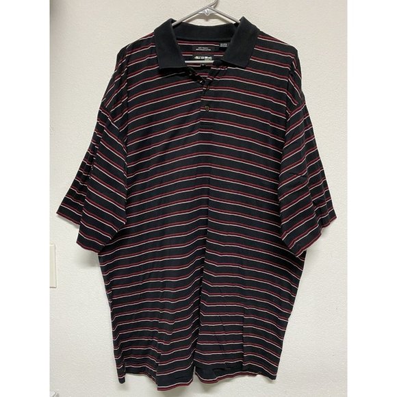 Bollé | Shirts | Bolle Golf Xl Mens Polo Shirt Black Striped | Poshmark